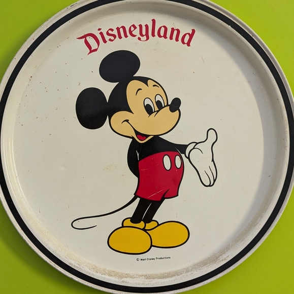 Disney | Dining | Walt Disney World Metal Tray Vintage | Poshmark